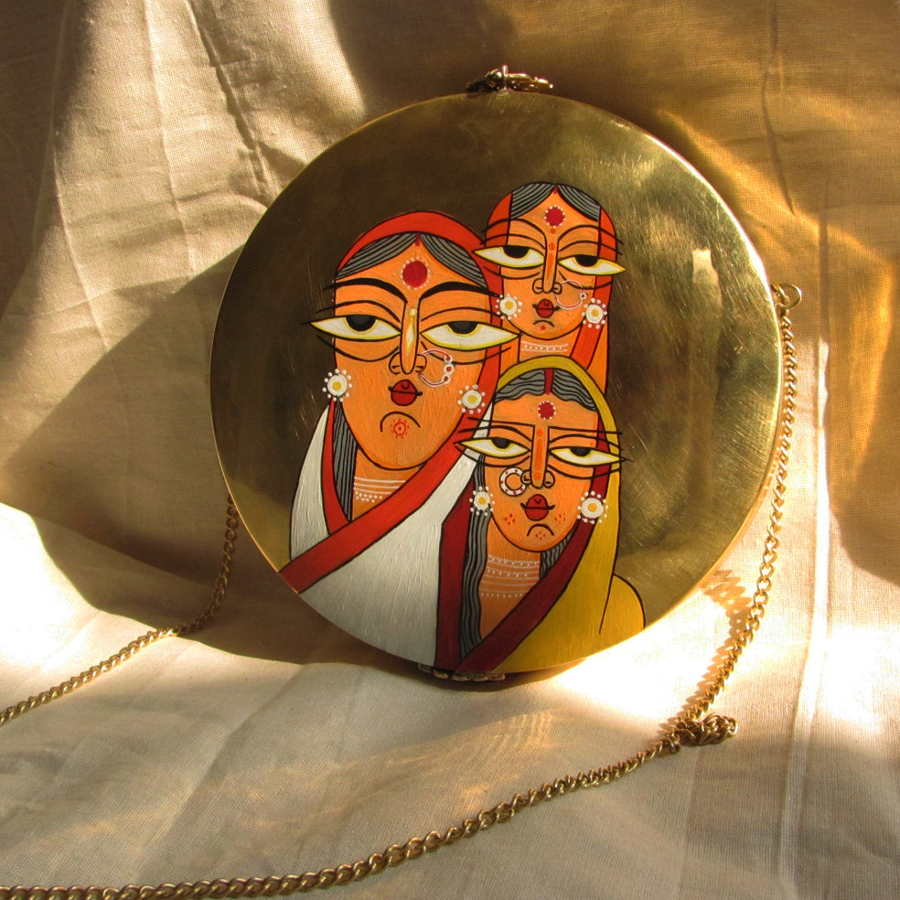 Brass Round Bags – ArtsoulStudio
